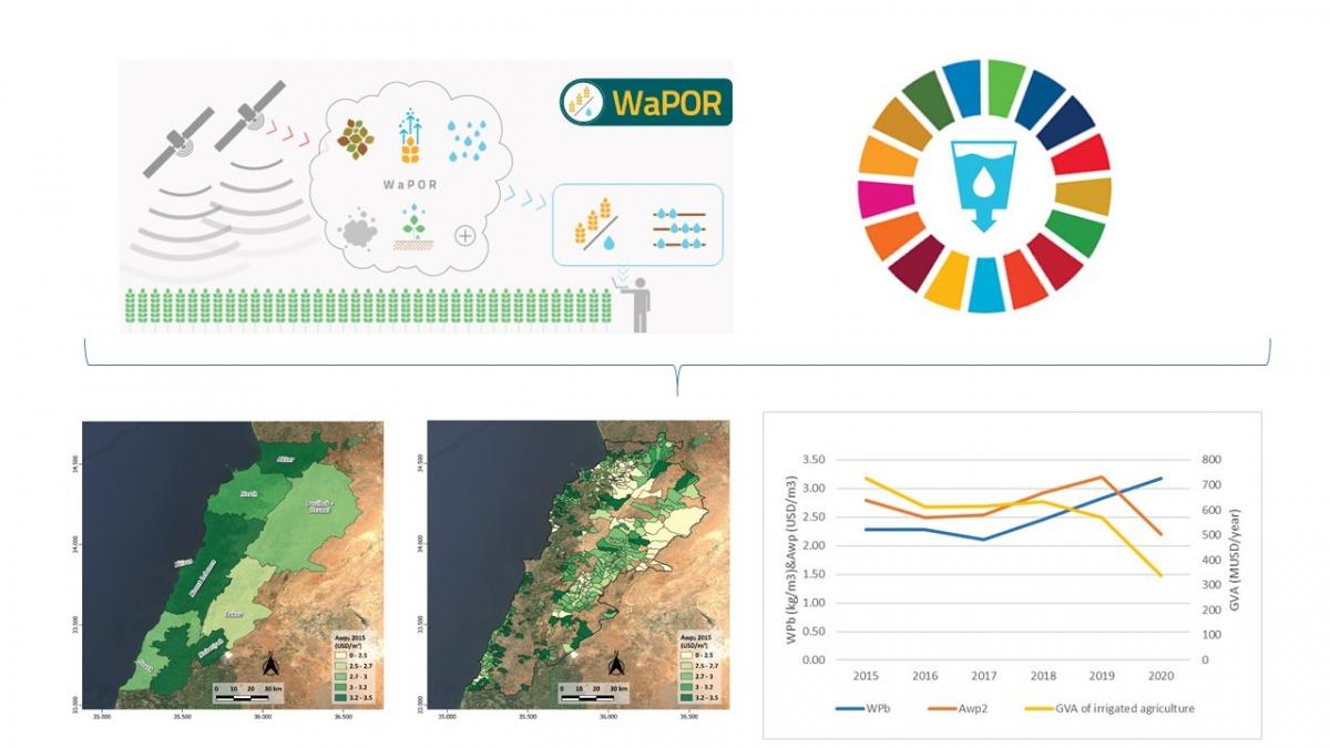 WaPOR for Agricultural Water Productivity | Water Accounting Plus